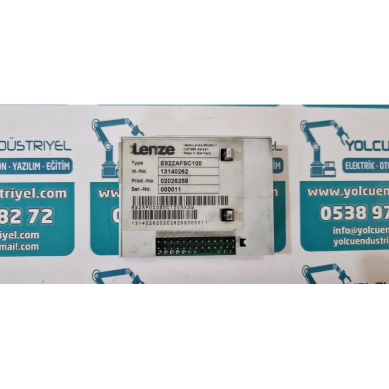 E82ZAFSC100 Lenze 8200 Vector Sürücü Function Module fiyatı,